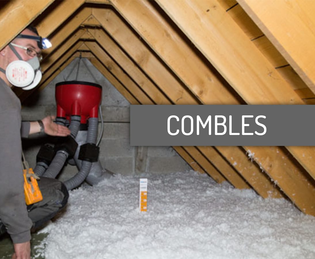 Isolation de vos combles perdus par soufflage : Devis gratuit